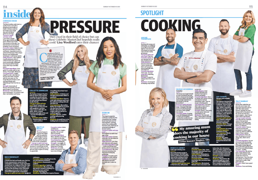 2021 October The Sunday Telegraph - Collette Dinnigan