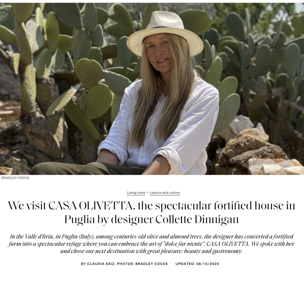 August 2020 Elle Spain - Collette Dinnigan